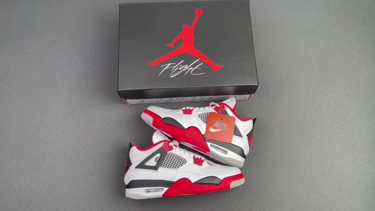 Air Jordan 4 Retro Fire Red (2020) DC7770-160 巅峰版 乔4 AJ4 火焰红 40-47.5 | 又拍图片管家